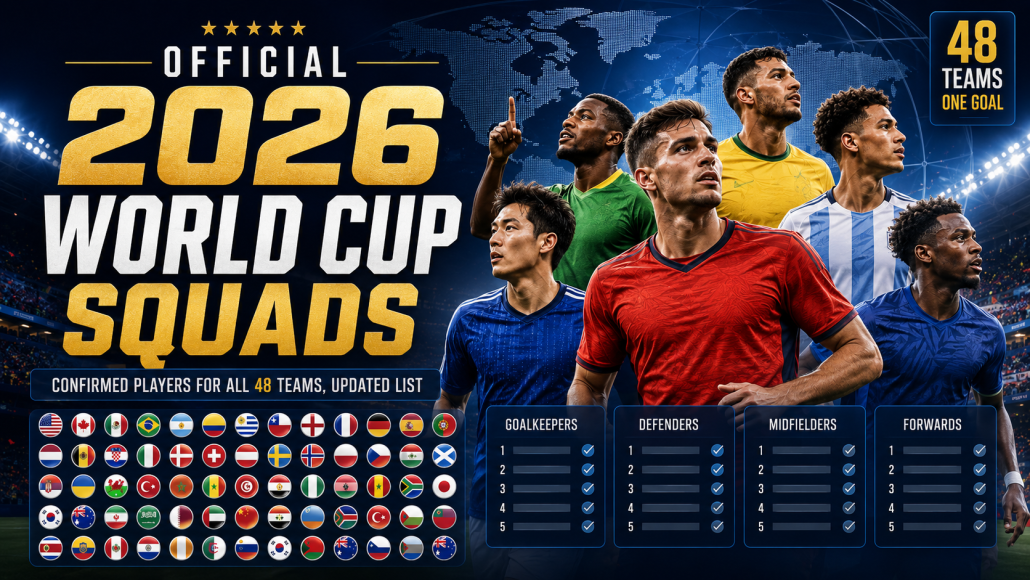 Official 2026 World Cup Squads: Confirmed Players for All 48 Teams ...